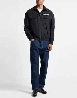 Dsquared2 Jacket Size Cotton, Elastane - Black