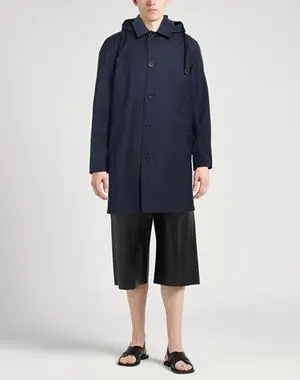 Herno Overcoat & Trench Coat Size Virgin Wool - Navy