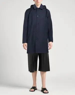 Herno Overcoat & Trench Coat Size Virgin Wool - Navy