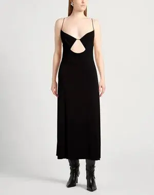 Liviana Conti Viscose And Elastane Maxi Slip Dress