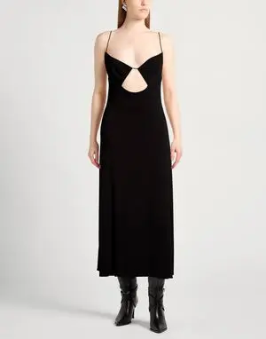 Liviana Conti Viscose And Elastane Maxi Slip Dress