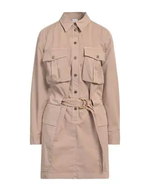 Pinko Cotton Gabardine Shirt Dress With Belt