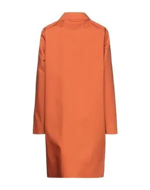 Aspesi Overcoat & Trench Coat Rust Size Cotton, Polyester, Polyurethane