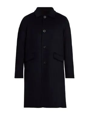 BRERAS MILANO Coat Size Wool, Polyester - Black
