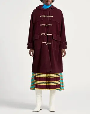 CIRCOLO 1901 Coat Garnet Size Virgin Wool, Polyamide