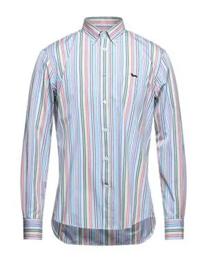 HARMONT & BLAINE Shirt Sky Size Cotton - Blue