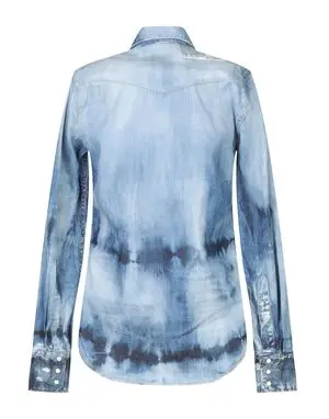 Dsquared2 Denim Shirt Size Cotton, Elastane