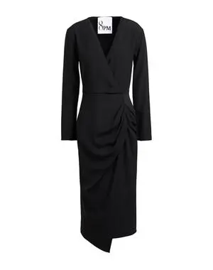 8PM Midi Dress Size Polyester, Elastane - Black