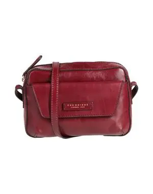 THE BRIDGE Cross-body Bag Burgundy Cow Leather - Red