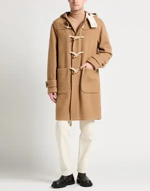 JACOB COHЁN Coat Camel Size Wool