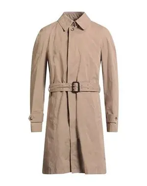 SEALUP Overcoat & Trench Coat Light Brown Size Cotton, Polyester, Polyamide - Beige