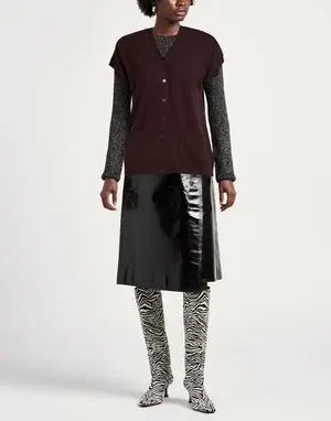 Alpha Studio Short Sleeve Wool Cardigan