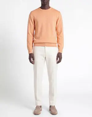 BALLANTYNE Cotton Crewneck Sweater - Mandarin