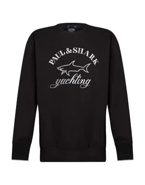 Paul & Shark Sweatshirt Size Cotton, Elastane