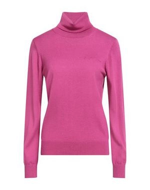 Armani Exchange ARMANI EXCHANGE Fuchsia Knit Turtleneck Fuchsia