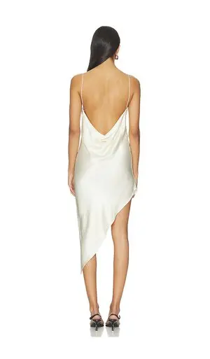 LAMARQUE Ashley Asymmetrical Hem Dress