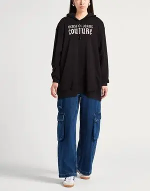 Versace Cotton Terry Hooded Sweatshirt