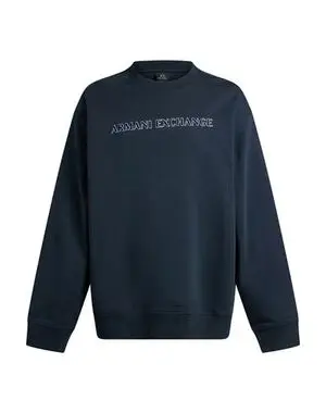 Armani Exchange Sweatshirt Size Cotton - Navy