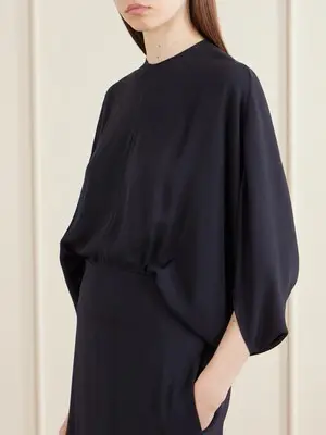 THE ROW Koralie Silk-chiffon Gown
