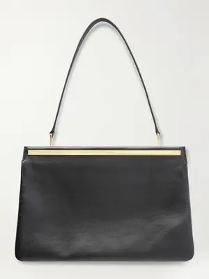 THE ROW Elise Leather Shoulder Bag