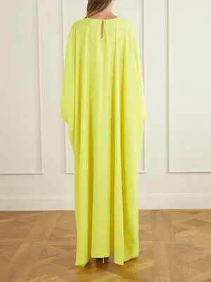 TALLER MARMO Namib Draped Crepe Gown