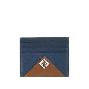 Fendi Lui' Grained Leather Cardholder - Multicolor