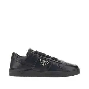 Prada Downtown' Nappa Leather Sneakers - Black