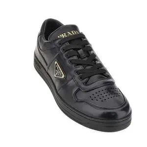 Prada Downtown' Nappa Leather Sneakers - Black