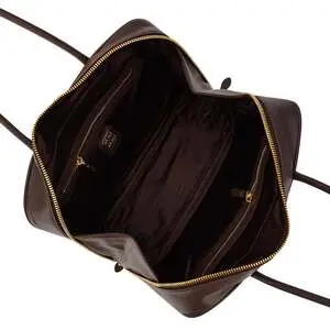 Miu Miu Beau Leather Bag With Embossed Logo