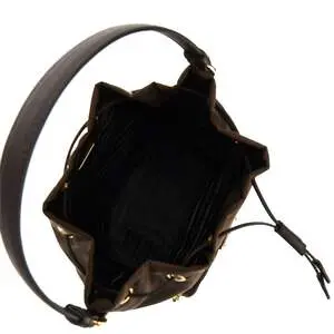 Prada Re-nylon Duet Bucket Bag - Brown