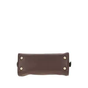Miu Miu Beau' Leather Bag - Brown