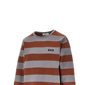 Miu Miu Striped Jersey T-shirt