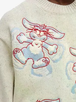 Kenzo Embroidered Bunny Sweater