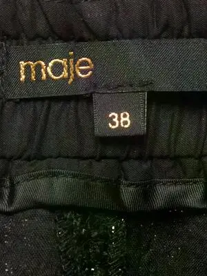 Maje Sequin-embellished Tweed Shorts