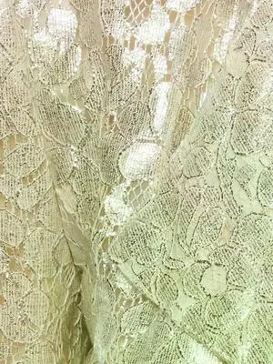 Alice + Olivia Metallic Thread Cropped Jacket