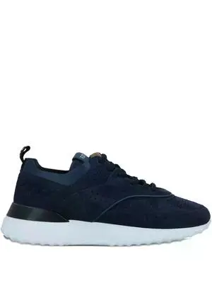 TOD'S Suede Lace-up Sneakers - Blue