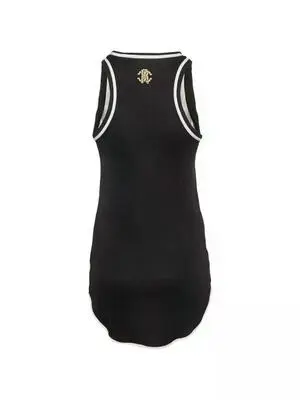 Roberto Cavalli Leopard-print Knit Tank Top