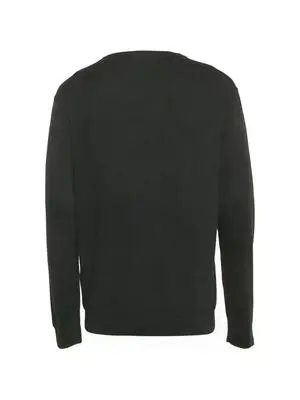 Polo Ralph Lauren Embroidered V-neck Sweater - Black