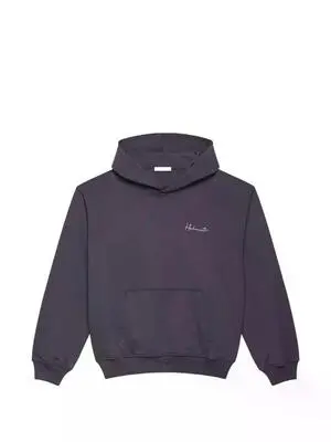 Helmut Lang Logo Embroidered Hoodie
