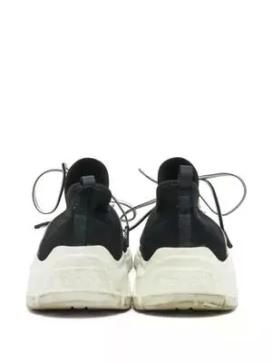 Prada Logo Print Lace-up Sneakers