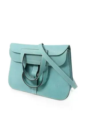 Hermès Halzan 31 Shoulder Bag - Blue