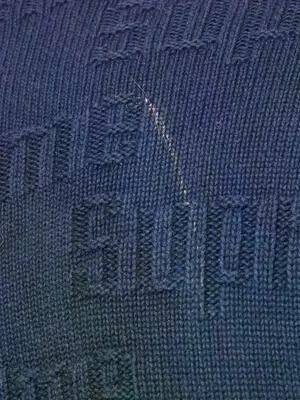 Supreme Logo Pattern Knitted Sweater