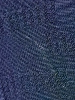 Supreme Logo Pattern Knitted Sweater