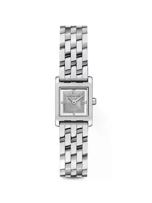 Michael Kors Georgie Micro Square Case Watch - Silver