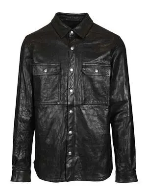 RICK OWENS RICK OWENS Leather Jacket