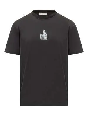 LANVIN Logo T-shirt - Black