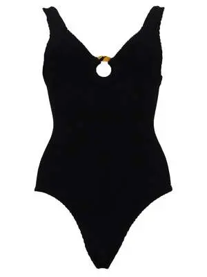 Hunza G One Piece Swimsuit - Black