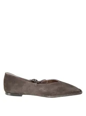 ALOHAS Chic Ballerina Flats For Fw25 Collection - Marrone