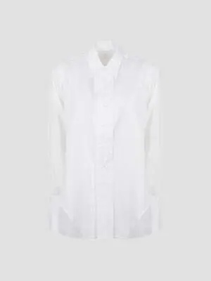 MAISON MARGIELA Long Sleeved Shirt - White