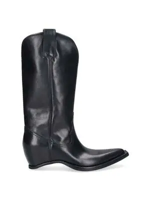 MAISON MARGIELA Western Pull-on Boots - Black